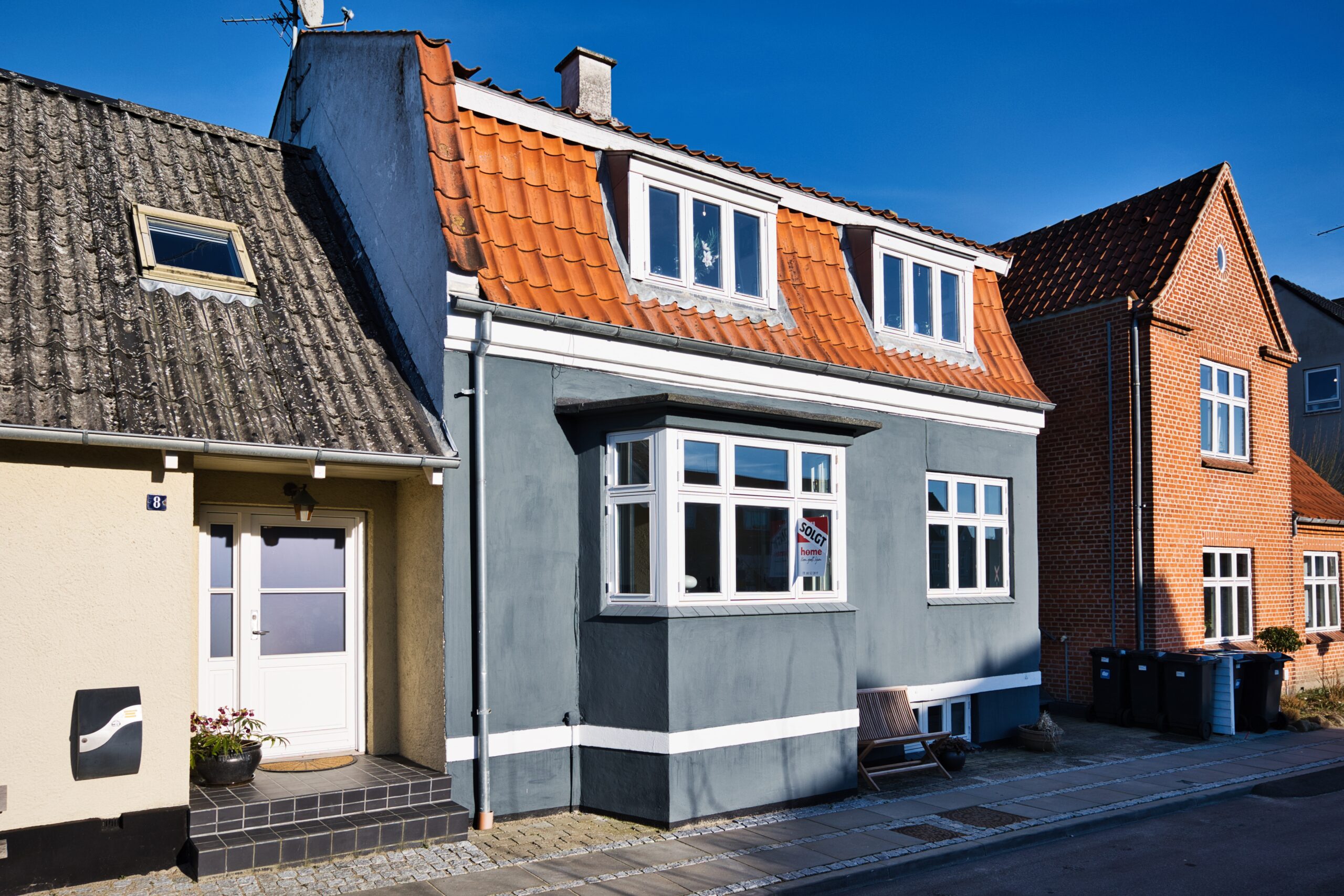 Maling af facade og vinduer – TP Ejendomme